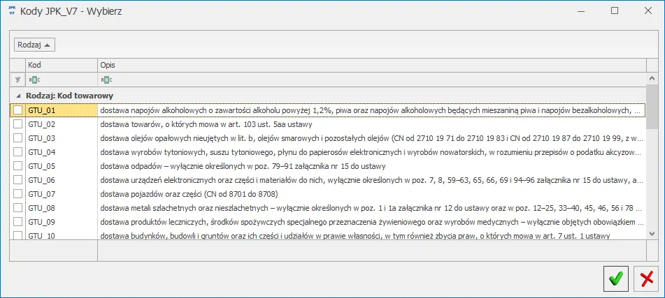 Sprzedaż naczepy a GTU_07 w JPK_V7: Czy musisz oznaczać?