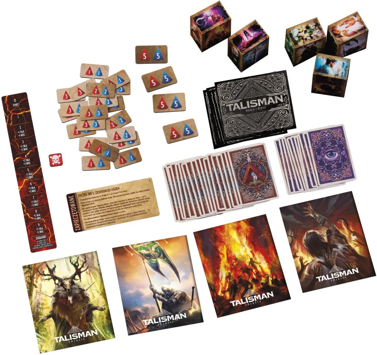 Talisman: Magia i Miecz - Odkryj tajemnice 5 edycji i dodatków